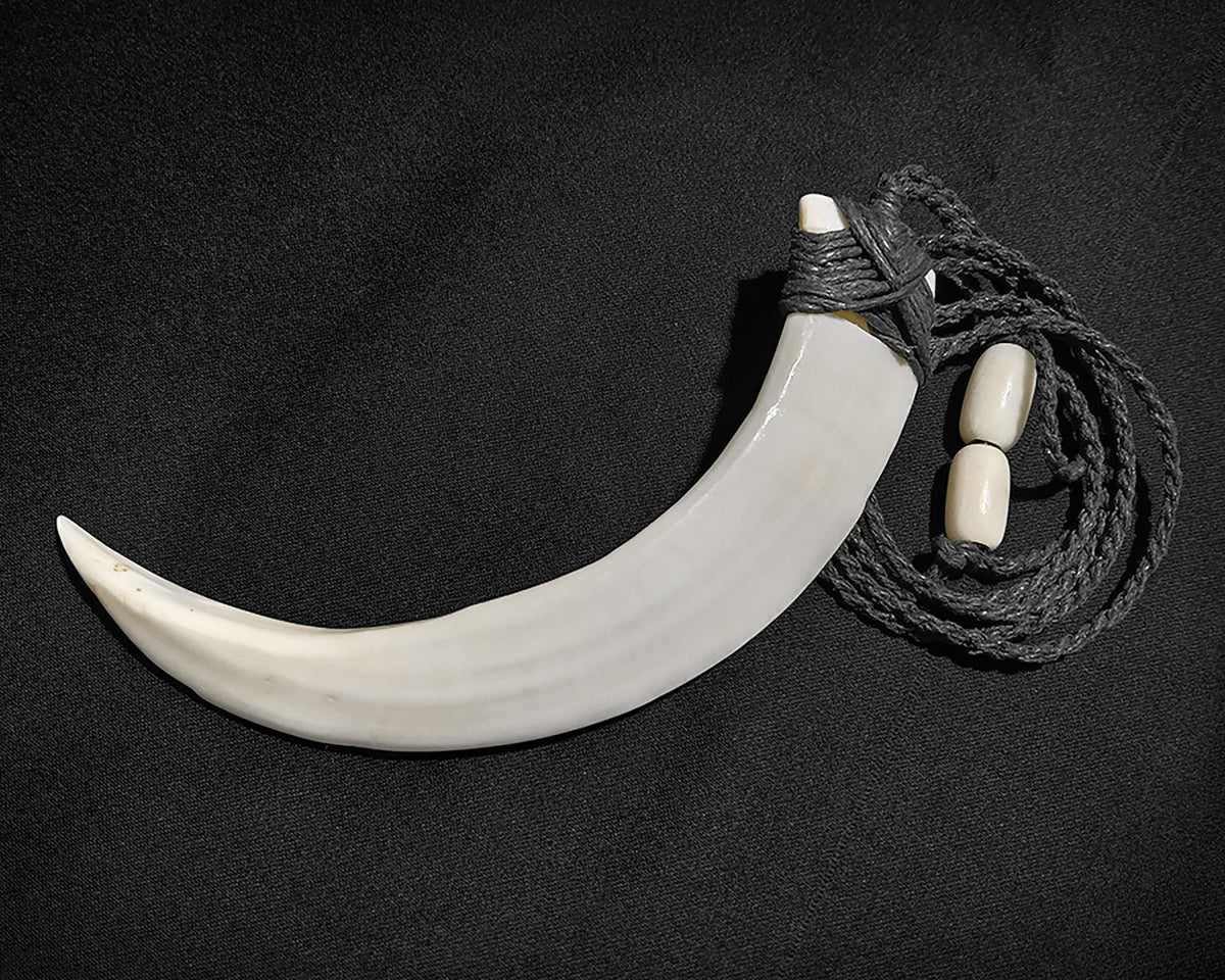 Maori Necklace - Niho Poaka – Tuwharetoa Bone